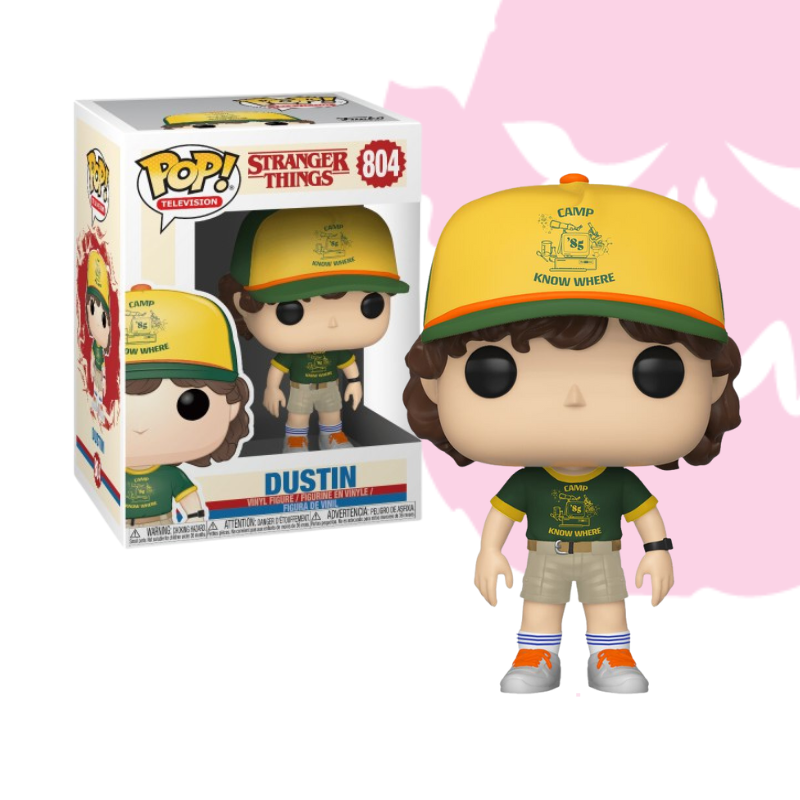 Stranger Things Funko Pop Funko Pop! Keychain: Stranger Things Dustin ...