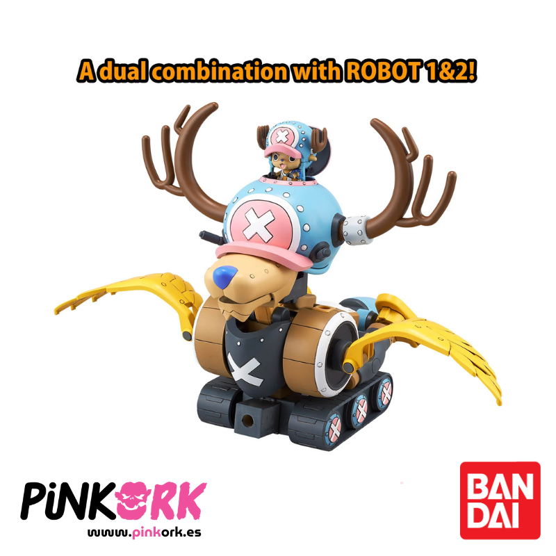 Maqueta One Piece Model Kit Chopper Robot 1&2 (Chopper Tank & Chopper Wing)