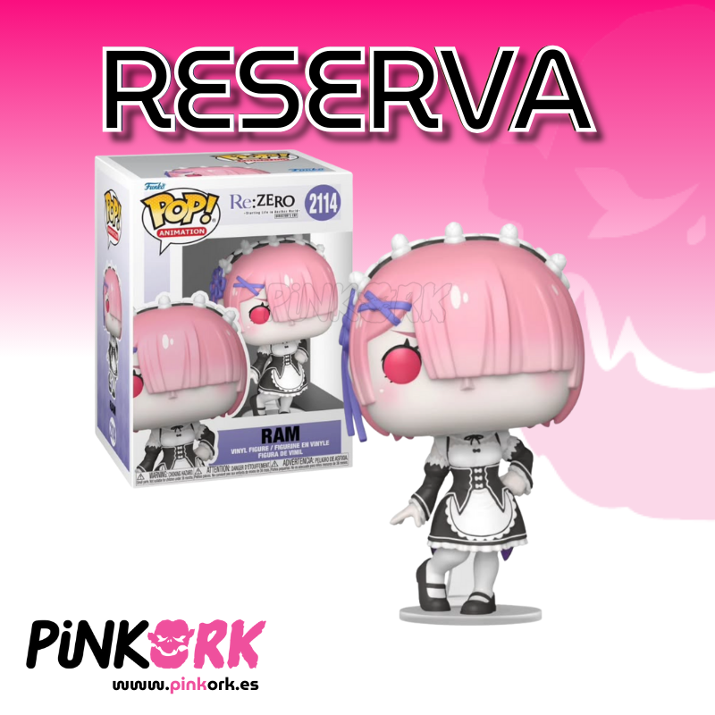 Funko Re:Zero Ram 2114 Reserva