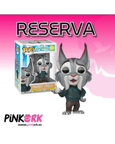Funko Disney Zootopia Pawbert Lynxley 1656 Reserva