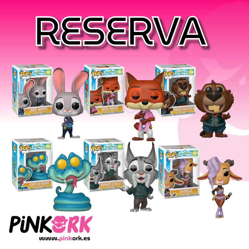 Funko Disney Zootopia Bundle of 6 Reserva