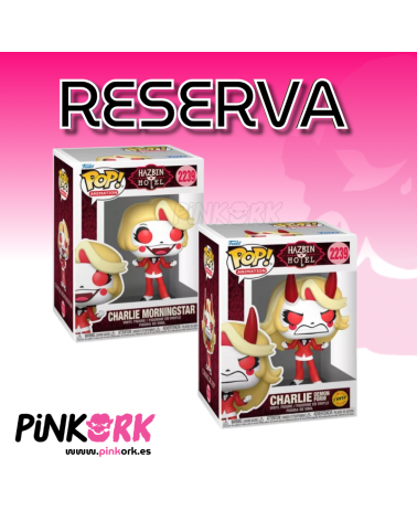Funko Hazbin Hotel Charlie Morningstar 2239 & Chase Bundle Reserva
